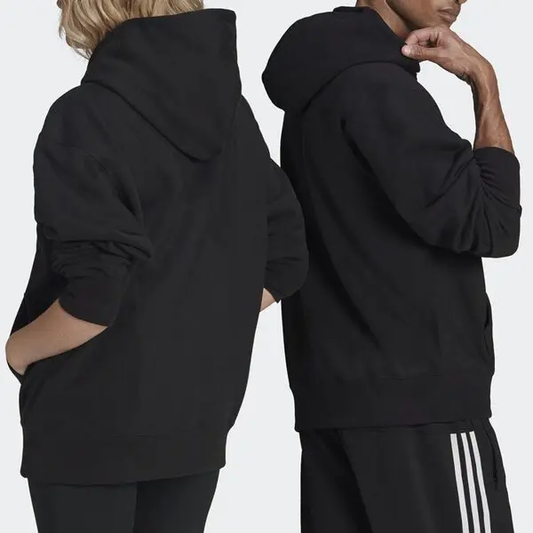 Adidas Originals Embroidered Small Label Hoodie - Black