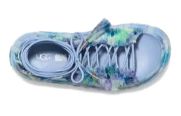 UGG X Collina Strada Goldenglow Sandal Blue Floral