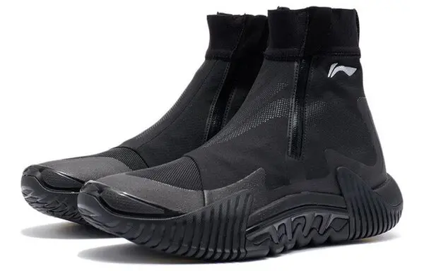 LI-NING Bad Five 2 Wntr High Top Zip Up Sneakers