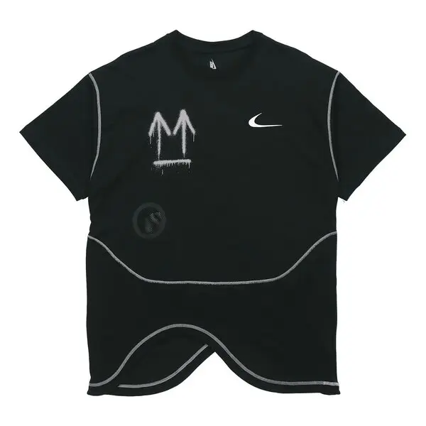 Nike X Off-white Graphic Print T-shirt - Black