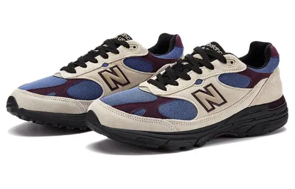 NEW BALANCE X Aimé Leon Dore 993 "taupe" Made In Usa - Grey/blue