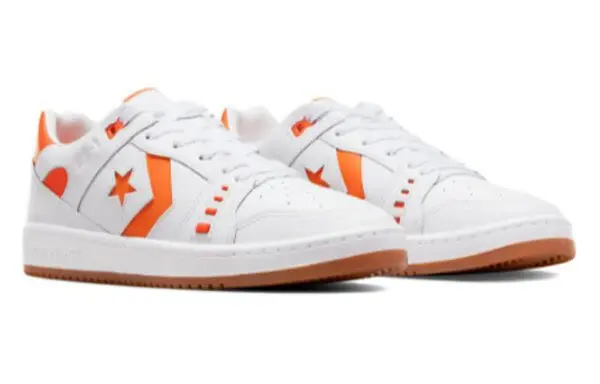 CONVERSE As-1 Pro Ox Sneakers - White/orange