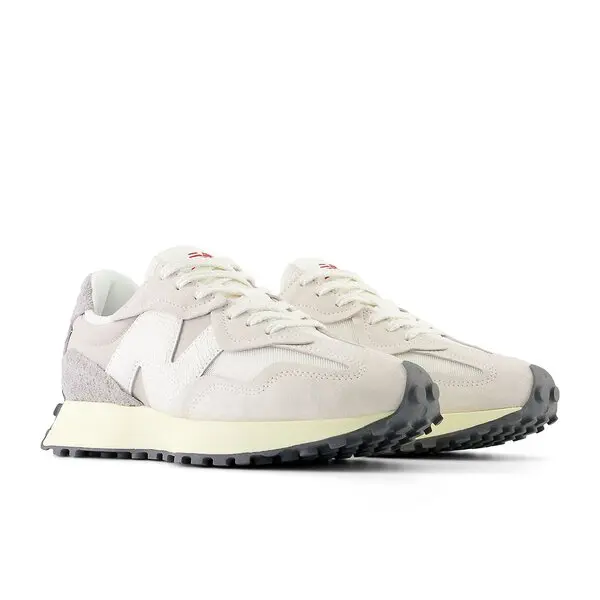 NEW BALANCE 327 Sneakers - Light Grey/tan