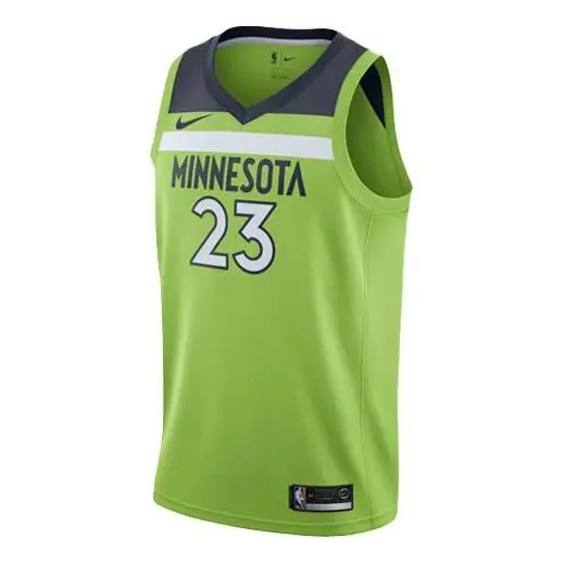Nike Nba Vest Sw Fan Edition Timberwolves 23 Jersey - Green