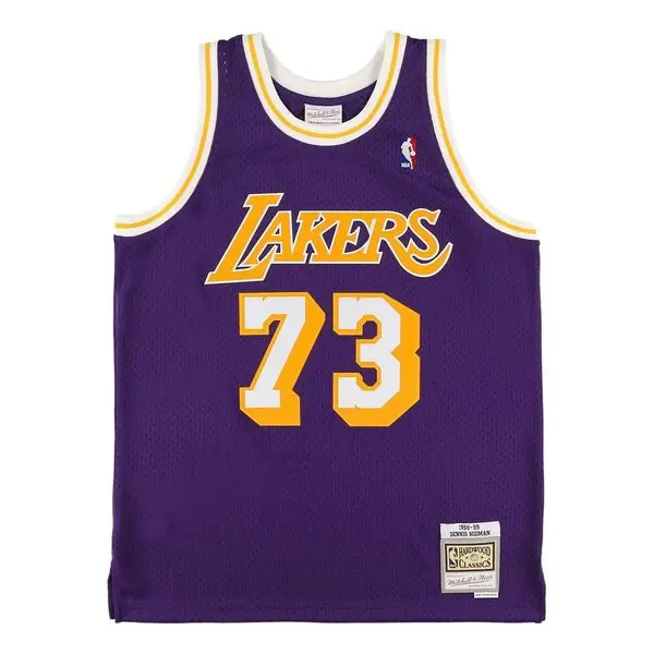 Mitchell & Ness Nba Swingman Dennis Rodman Los Angeles Lakers 1998-99 Road Jersey - None