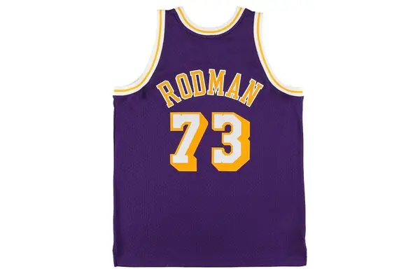 Mitchell & Ness Nba Swingman Dennis Rodman Los Angeles Lakers 1998-99 Road Jersey - None