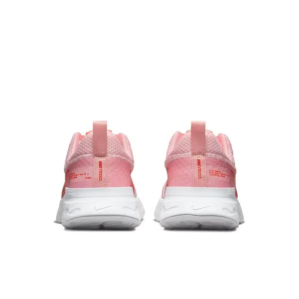 Nike React Infinity Run Flyknit 3 Premium Athletic Sneakers - Pinkwhitered