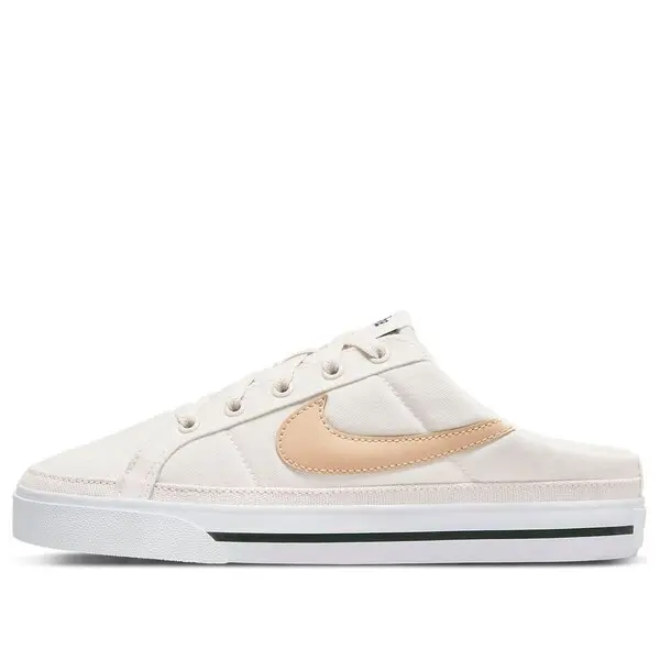 Nike Court Legacy Slip-on Sneakers - Cream/yellow