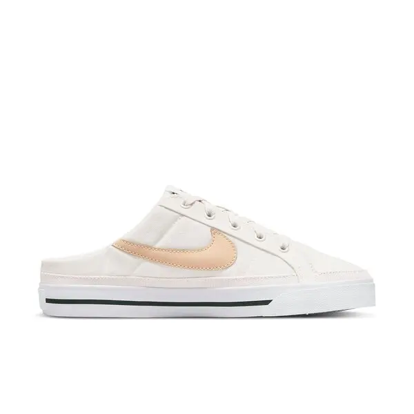 Nike Court Legacy Slip-on Sneakers - Cream/yellow