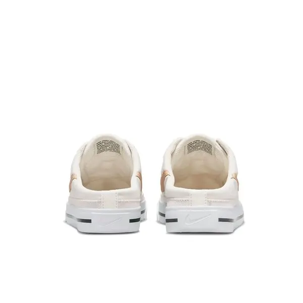 Nike Court Legacy Slip-on Sneakers - Cream/yellow