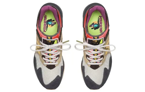 NEW BALANCE X Bodega 997s "better Days" Sneakers - Cream/grey/red