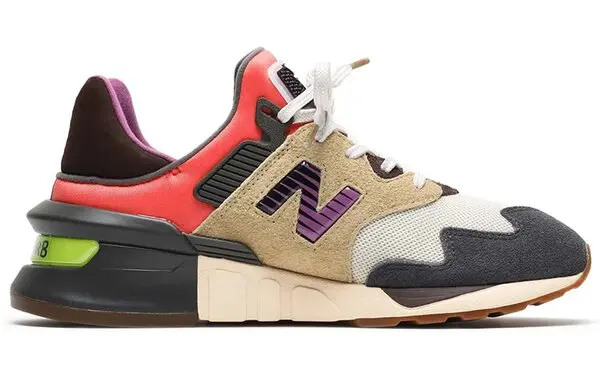 NEW BALANCE X Bodega 997s "better Days" Sneakers - Cream/grey/red