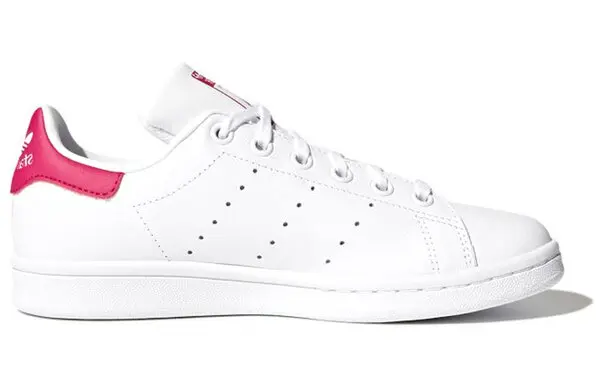 Adidas Stan Smith Sneakers - Ftwwht/ftwwht/bopink
