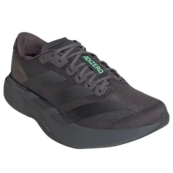 Adidas Adizero Evo Sl "grey Black Lime Burst" Sneakers - Grey Five/core Black/lime Burst