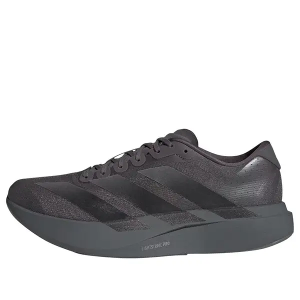 Adidas Adizero Evo Sl "grey Black Lime Burst" Sneakers - Grey/silver Met/grey