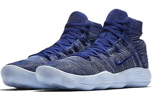 Nike Hyperdunk 2017 Flyknit High-top Sneakers - Blue/white
