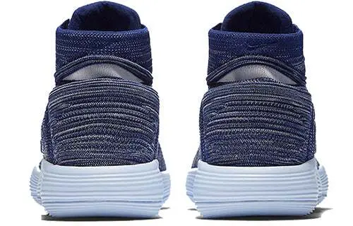 Nike Hyperdunk 2017 Flyknit High-top Sneakers - Blue/white