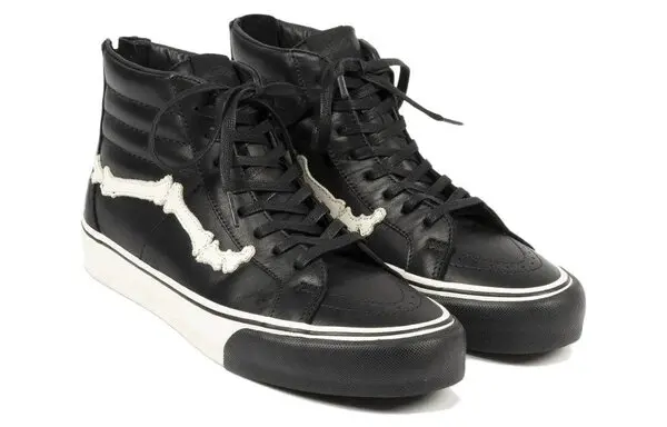 VANS Blends X Sk8-hi Reissue Zip Lx 'bones' High Top Sneakers