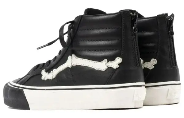 VANS Blends X Sk8-hi Reissue Zip Lx 'bones' High Top Sneakers
