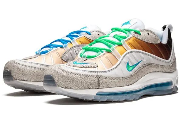Nike Max 98 'on Air: Nyc La Mezcla - White/brown/blue
