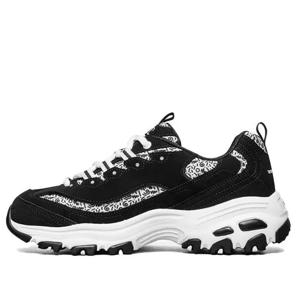Sketchers D'lites 1.0 Sneakers - Black/white
