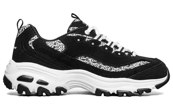Sketchers D'lites 1.0 Sneakers - Black/white