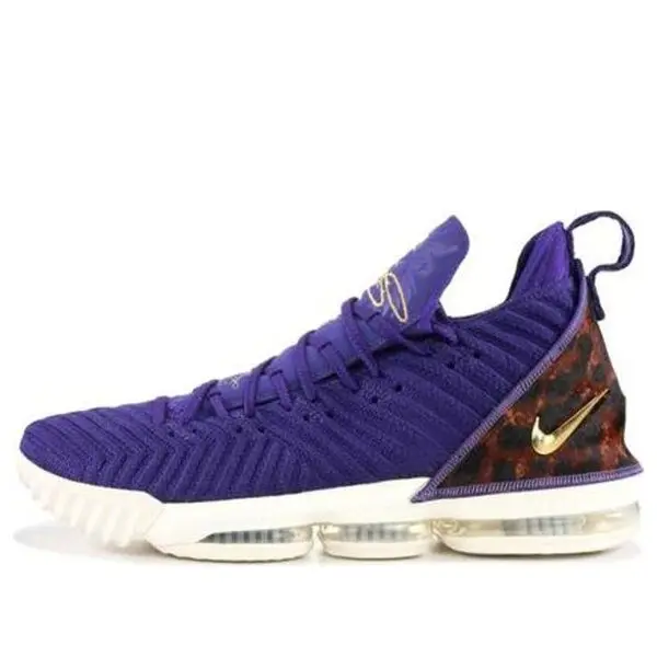 Nike Lebron 16 Low Top Basketball Sneakers - Purple