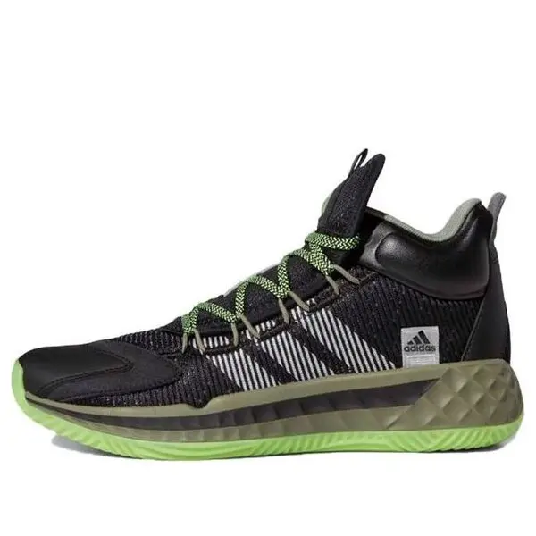 Adidas Pro Boost Mid Sneakers - Black/green