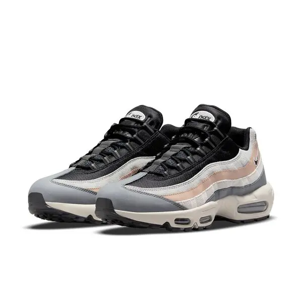 Nike Max 95 "smoke Grey White" Sneakers - Creamwhite/grey/black