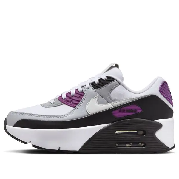 Nike Max 90 Lv8 Sneakers - White/bold Berry/wolf Grey