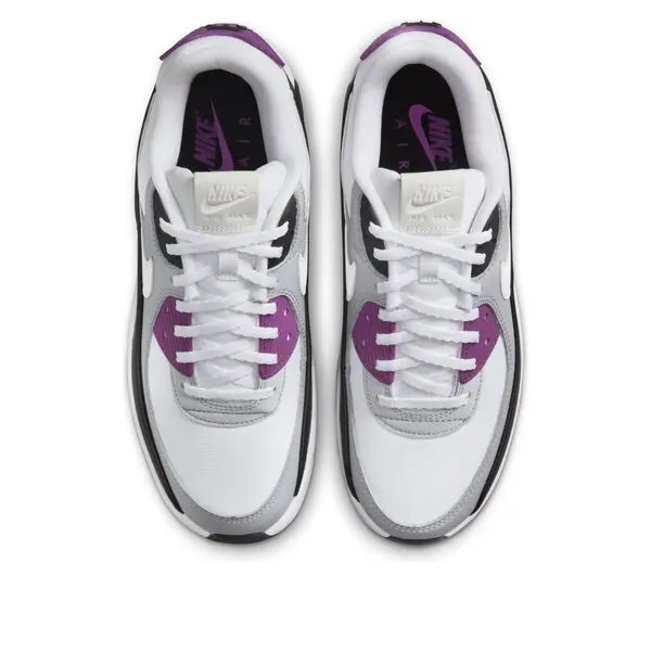 Nike Max 90 Lv8 Sneakers - White/bold Berry/wolf Grey