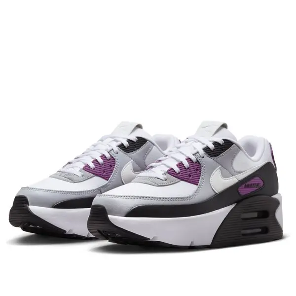 Nike Max 90 Lv8 Sneakers - White/bold Berry/wolf Grey