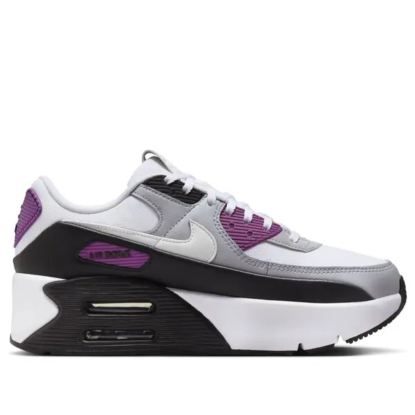 Nike Max 90 Lv8 Sneakers - White/bold Berry/wolf Grey