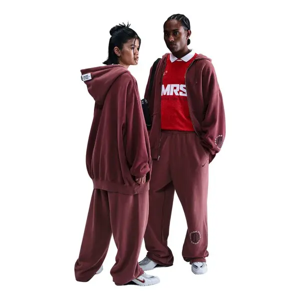 Nike X Martine Rose Fleece Trousers - Red