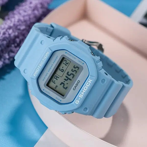 Casio G-shock Square Water Resistant Watch - Blue