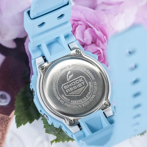 Casio G-shock Square Water Resistant Watch - Blue