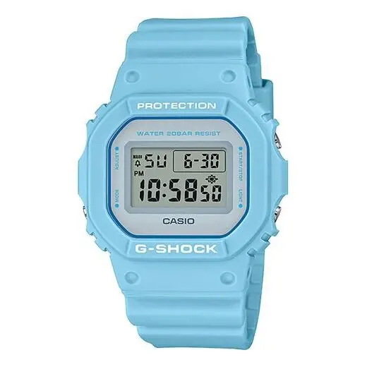 Casio G-shock Square Water Resistant Watch - Blue