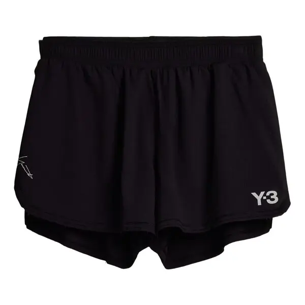 Adidas Y-3 Running Shorts - Black