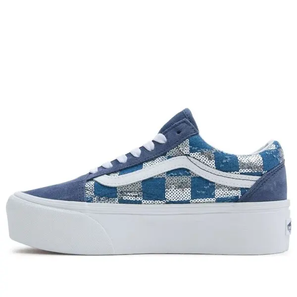 VANS Old Skool Stackform Sneakers - Blue/white