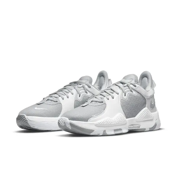 Nike Pg 5 Tb 'wolf Grey' Sneakers - Gray/white