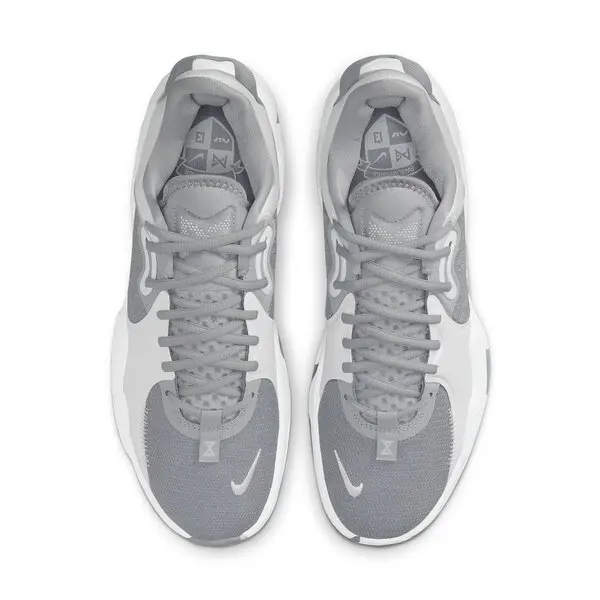 Nike Pg 5 Tb 'wolf Grey' Sneakers - Gray/white