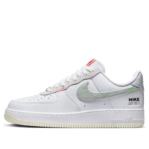 Nike Force 1 '07 Lv8 'just Stitch It' Sneakers - White/gray
