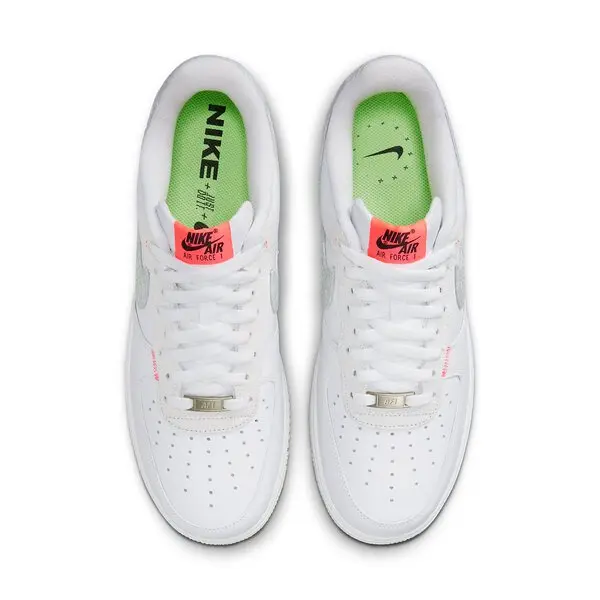 Nike Force 1 '07 Lv8 'just Stitch It' Sneakers - White/gray