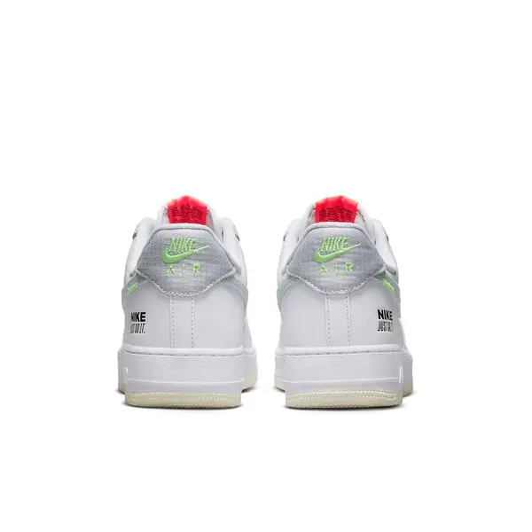 Nike Force 1 '07 Lv8 'just Stitch It' Sneakers - White/gray