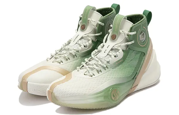 361 DEGREES Ag3 Pro Sneakers - White/green