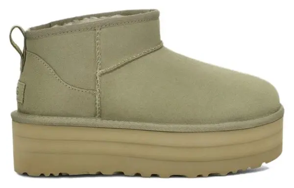 UGG Classic Ultra Mini Platform Boots - Green