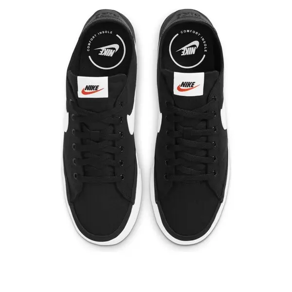 Nike Court Legacy Canvas Sneakers - Black