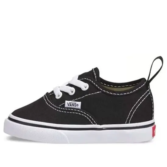 VANS Authentic Elastic Lace Sneakers - Black
