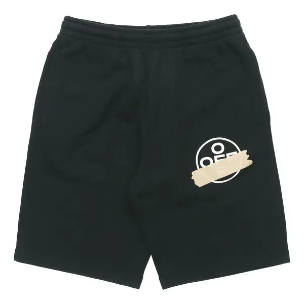 Off-White Tape Arrows Sweatshorts - Black