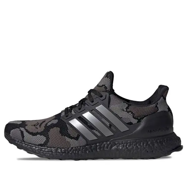 Adidas X Bape Ultraboost 4.0 Camo Sneakers - Black